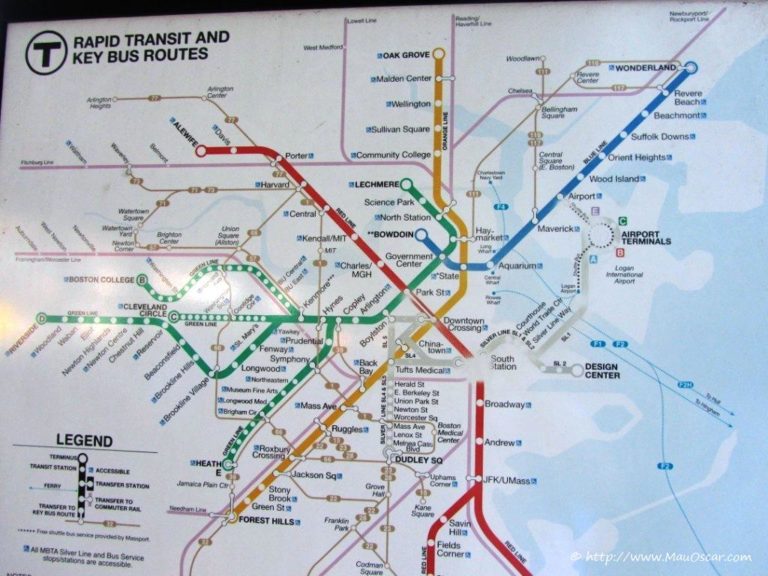 Transporte público em Boston - Fotos e Destinos